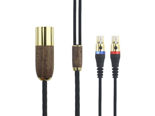 NEW NEOMUSICIA 4-pin XLR Balanced Cable Compatible with Audeze LCD-2 ...
