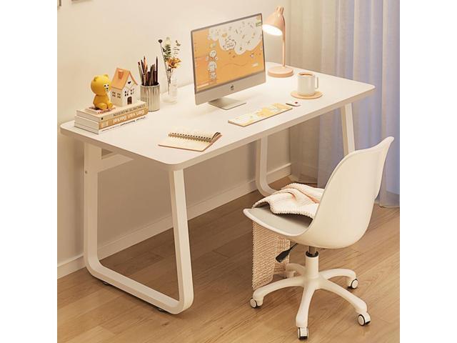 Modern Desk 39.4 Inch Computer Table Simple Style Office Writing Desk ...