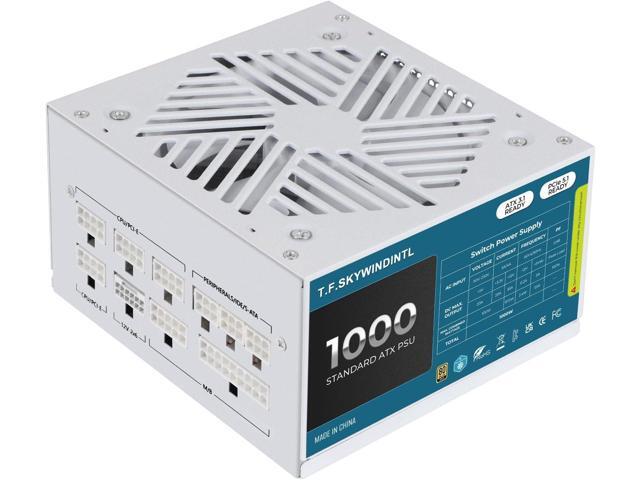 1000W PSU ATX 3.1 PCIe 5.1 Ready Fully Modular Gaming Power Supply 80 ...