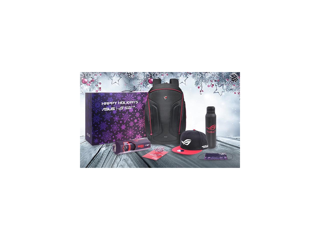 ASUS Special Edition Holiday Giftpack A - 17" Gaming Backpack, ROG ...
