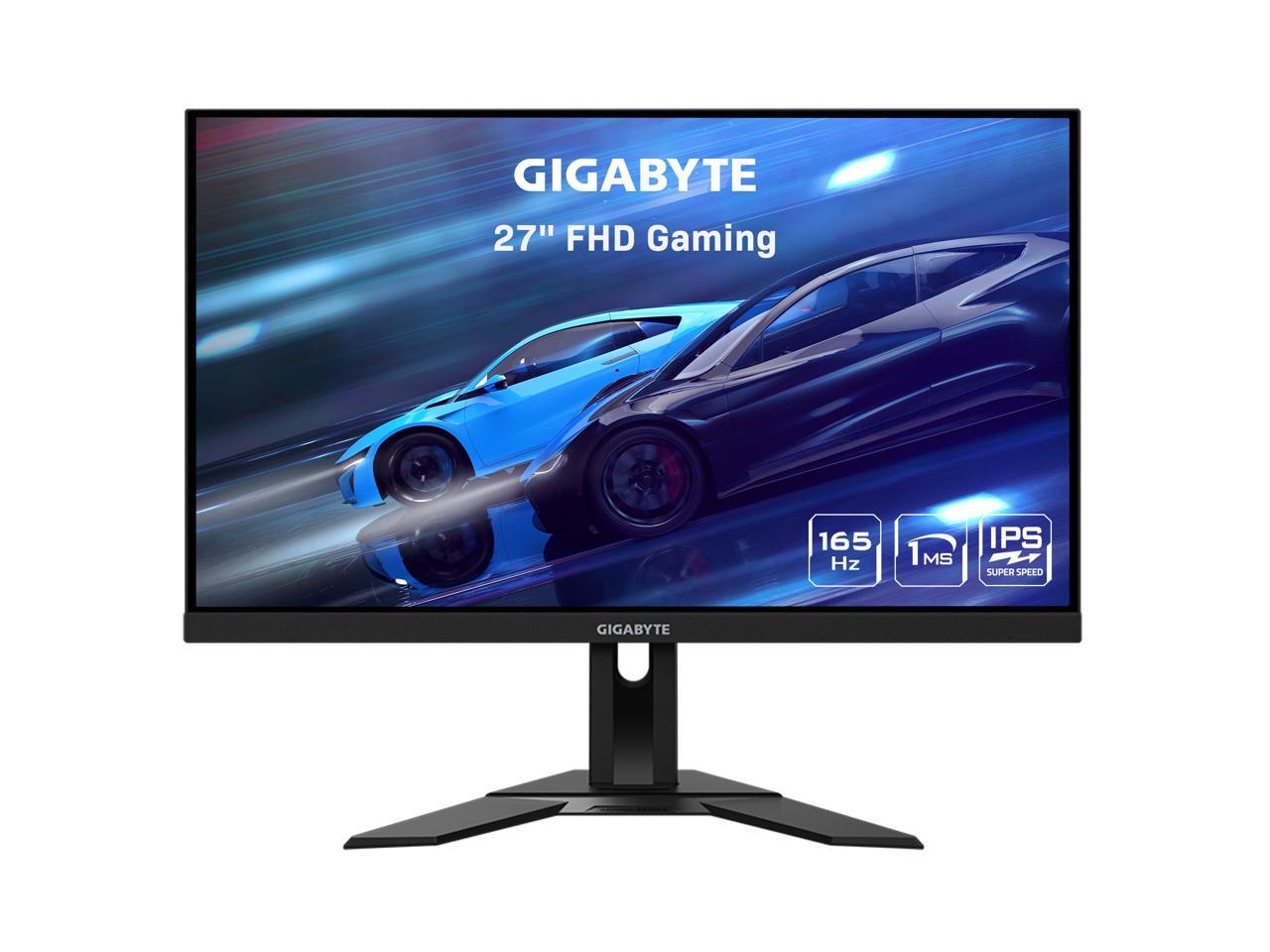 GIGABYTE G27F 2 27" 165Hz 1080P Gaming Monitor, 1920 x 1080 SS IPS ...