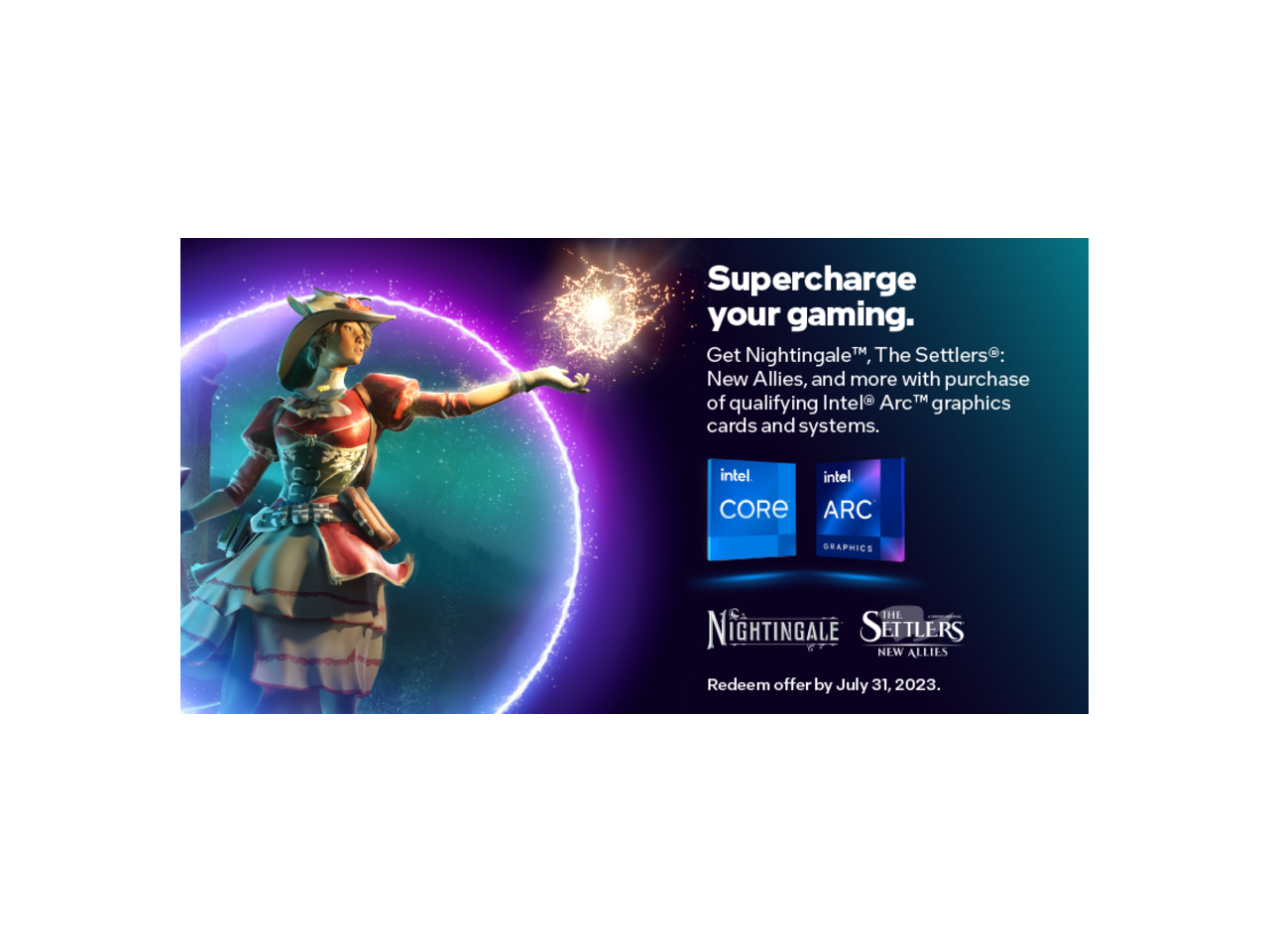 Intel Gift - Intel Arc Graphics Card Spring Play & Create Bundle ...