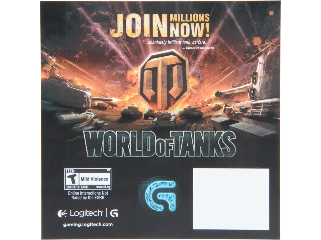 Logitech Gift - World of Tanks Promotion Flyer - Newegg.com