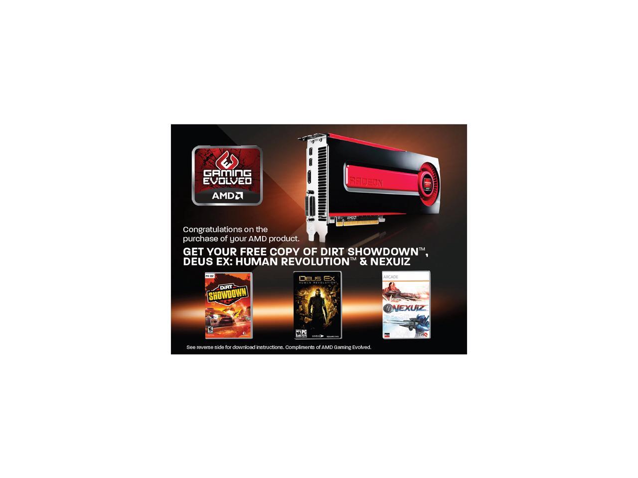 AMD Gift - AMD Gaming Evolved Three For Free Coupon - Newegg.com