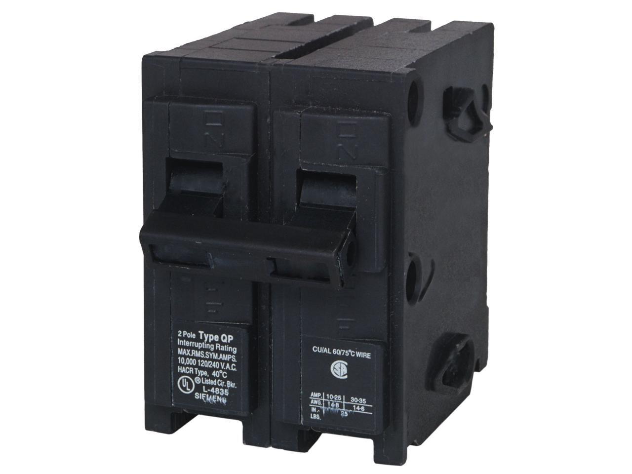 Siemens Q230 30 Amp Dual Pole Circuit Breaker - Newegg.com