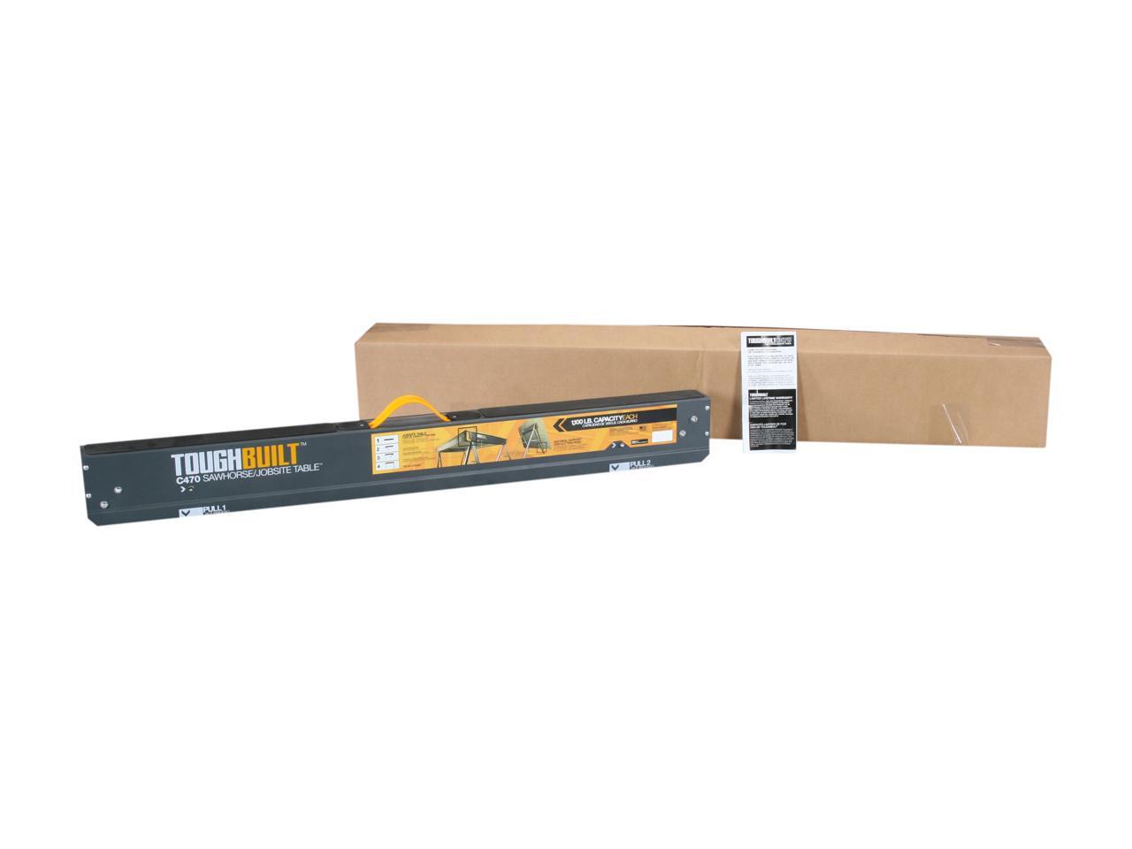 ToughBuilt C470 47" Sawhorse and Jobsite Table - Newegg.com