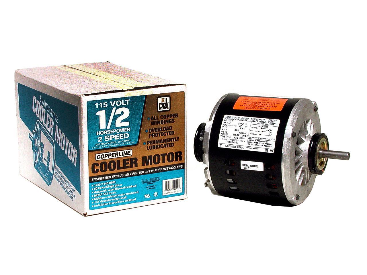 Dial Manufacturing 1/2 HP 2 Speed Motor (Model#2204) - Newegg.com