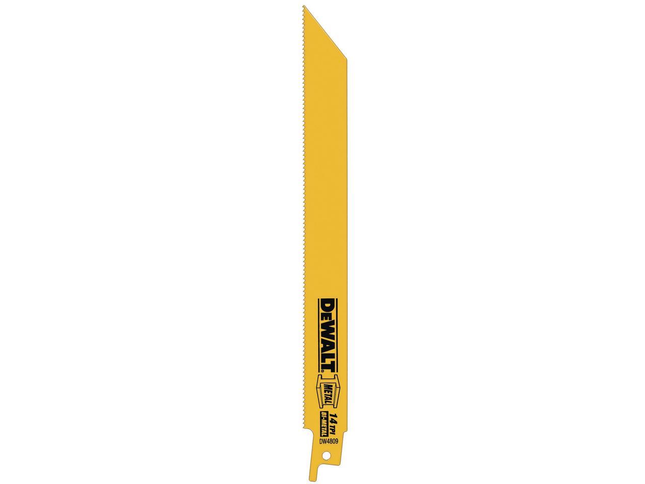 Dewalt DW4809 8" 14 TPI Reciprocating Saw Blades - Newegg.com