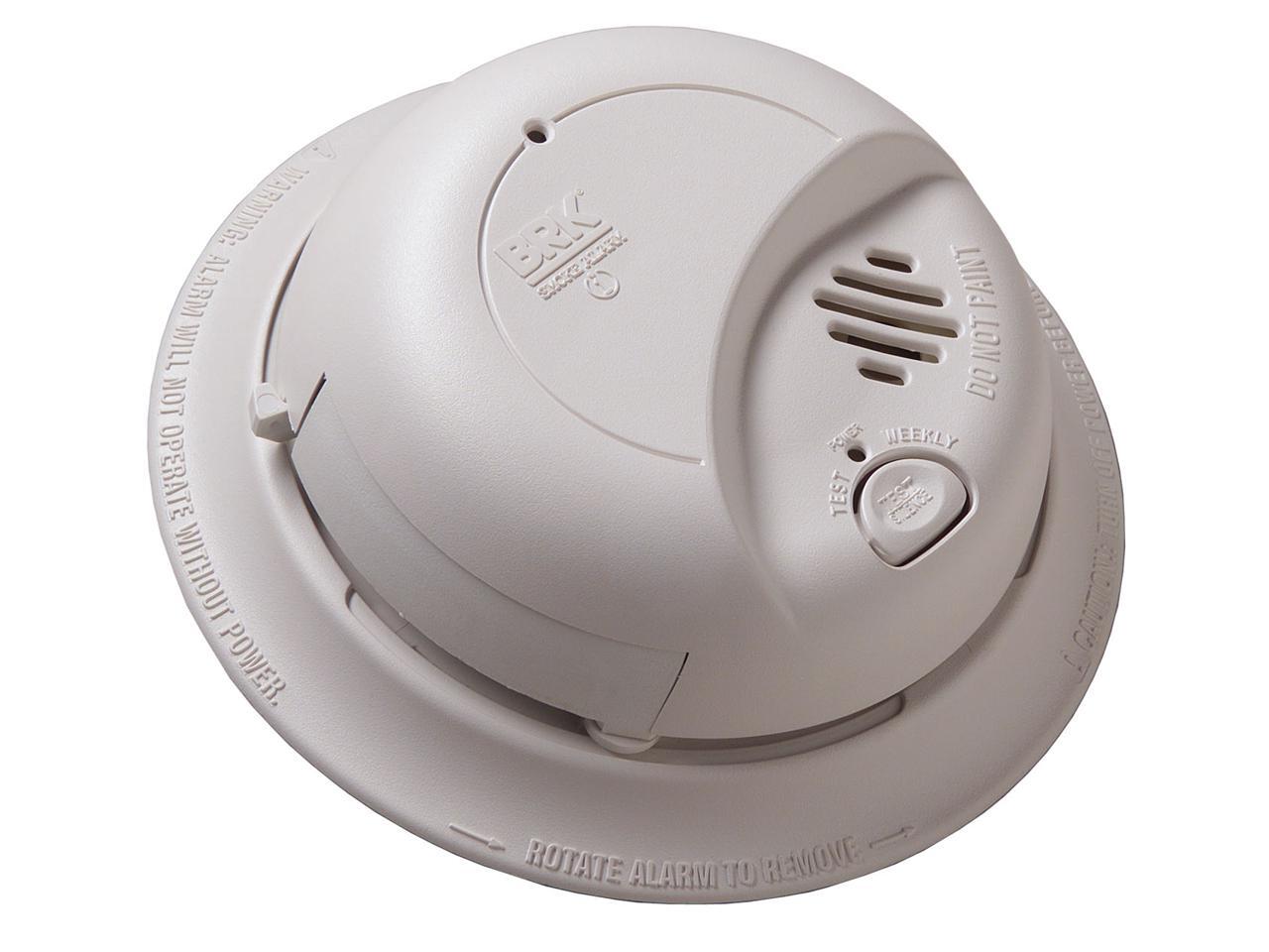 First Alert 9120B6CP Contractor Pack Smoke Alarm With Battery Back-Up ...