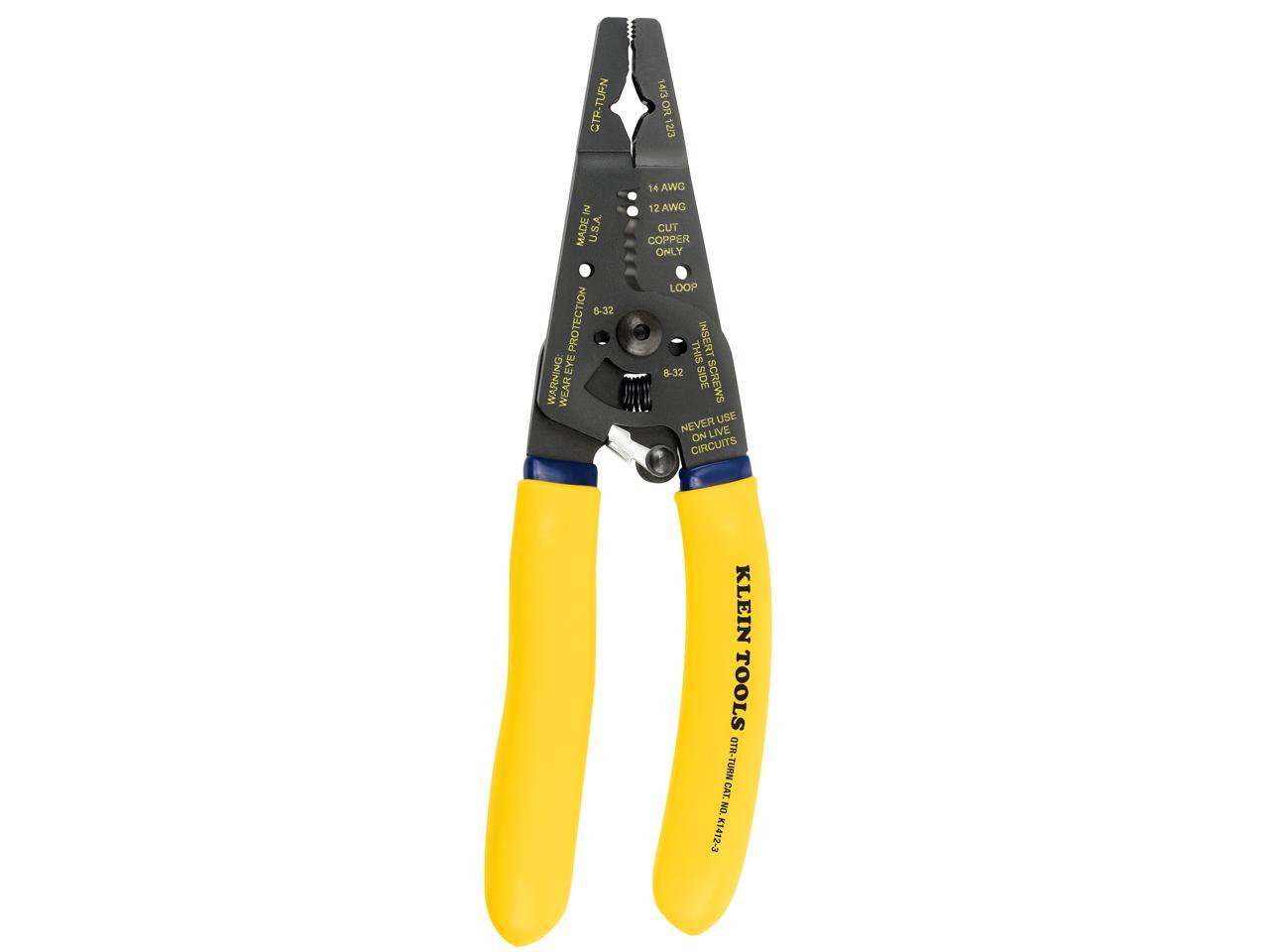 Klein Tools K1412 14 AWG Dual NM Cable Stripper Cutter - Newegg.com