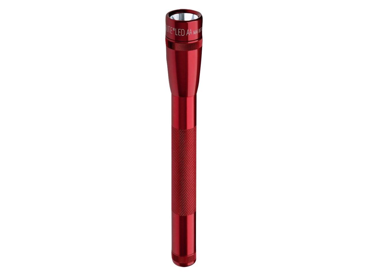 Maglite SP2203H Red 2 Cell AA Mini Mag-Lite - Newegg.com
