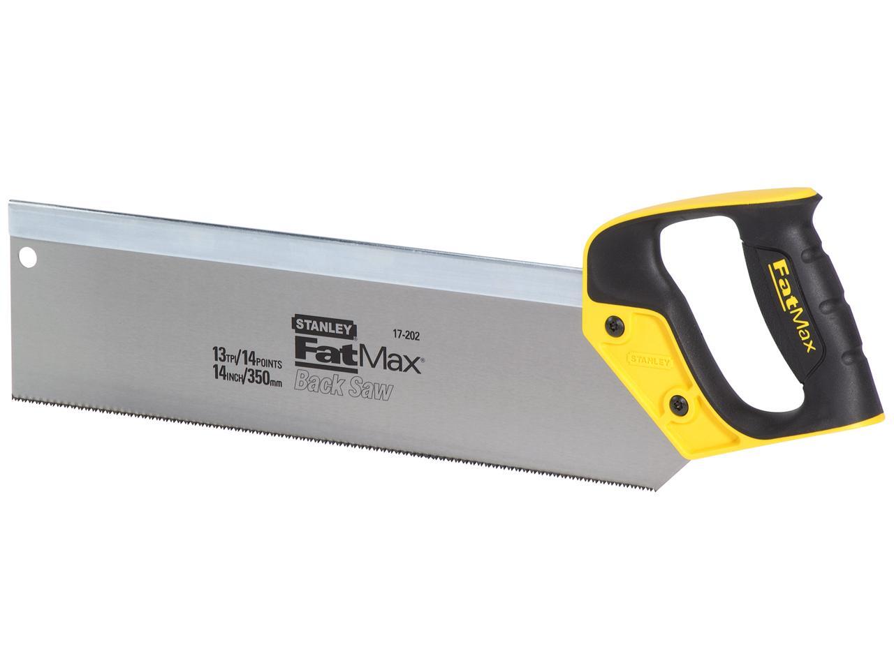 Stanley Hand Tools 17-202 14" FatMax® Back Saw - Newegg.com