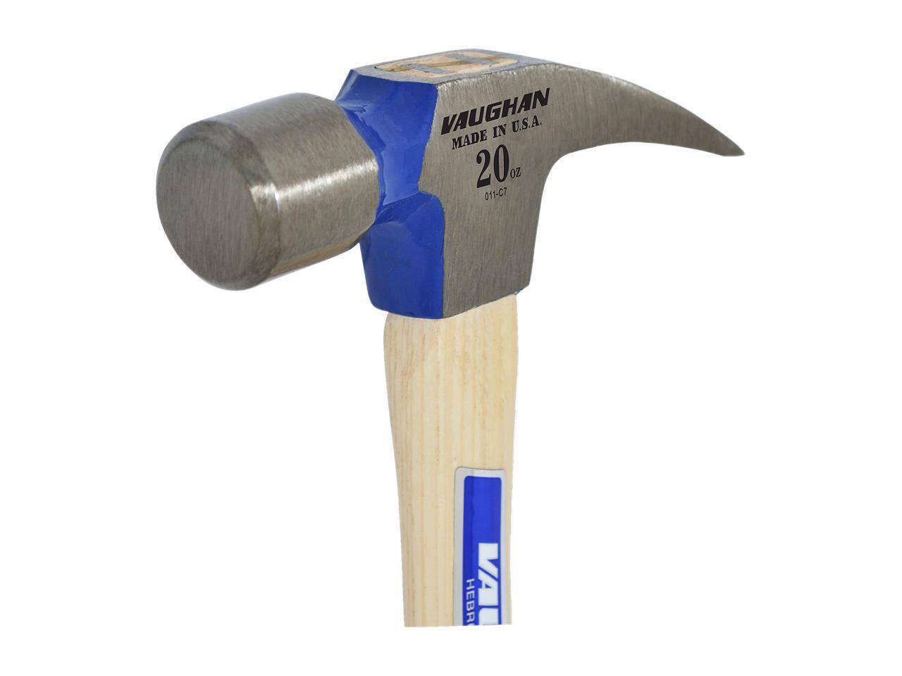VAUGHAN & BUSHNELL MFG CO 20 Oz Smooth Face Wood Handle Framing Hammer ...