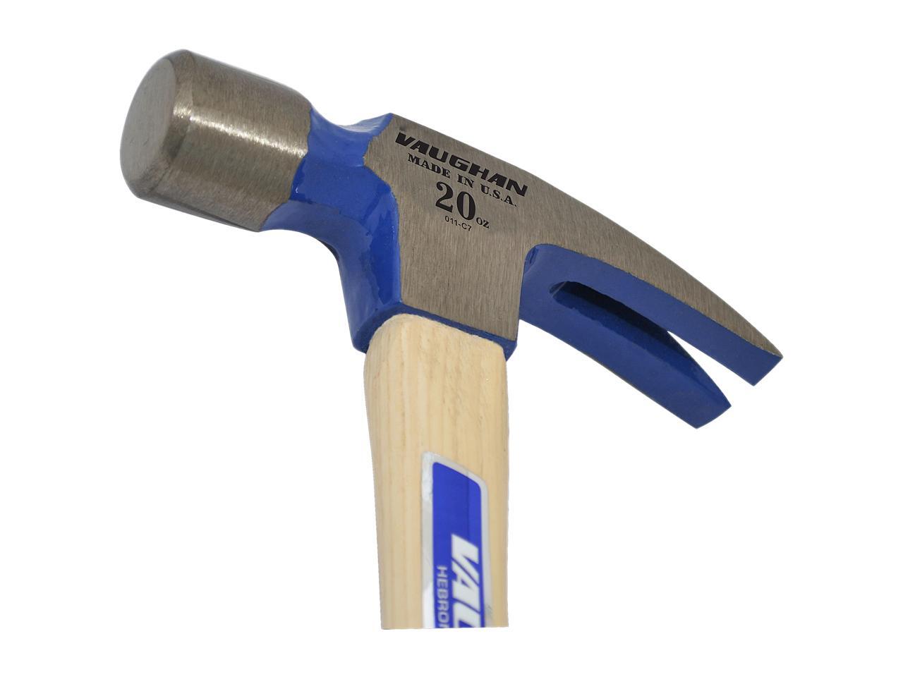 VAUGHAN & BUSHNELL MFG CO 20 Oz Smooth Face Wood Handle Framing Hammer ...