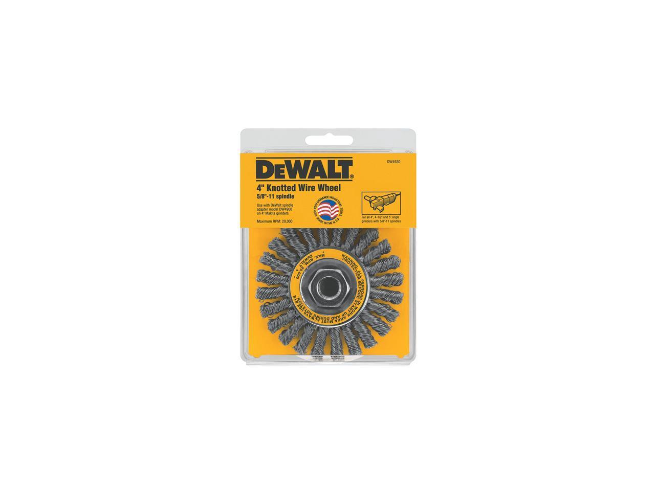 Dewalt DW4930 4" Wire Wheel - Newegg.com