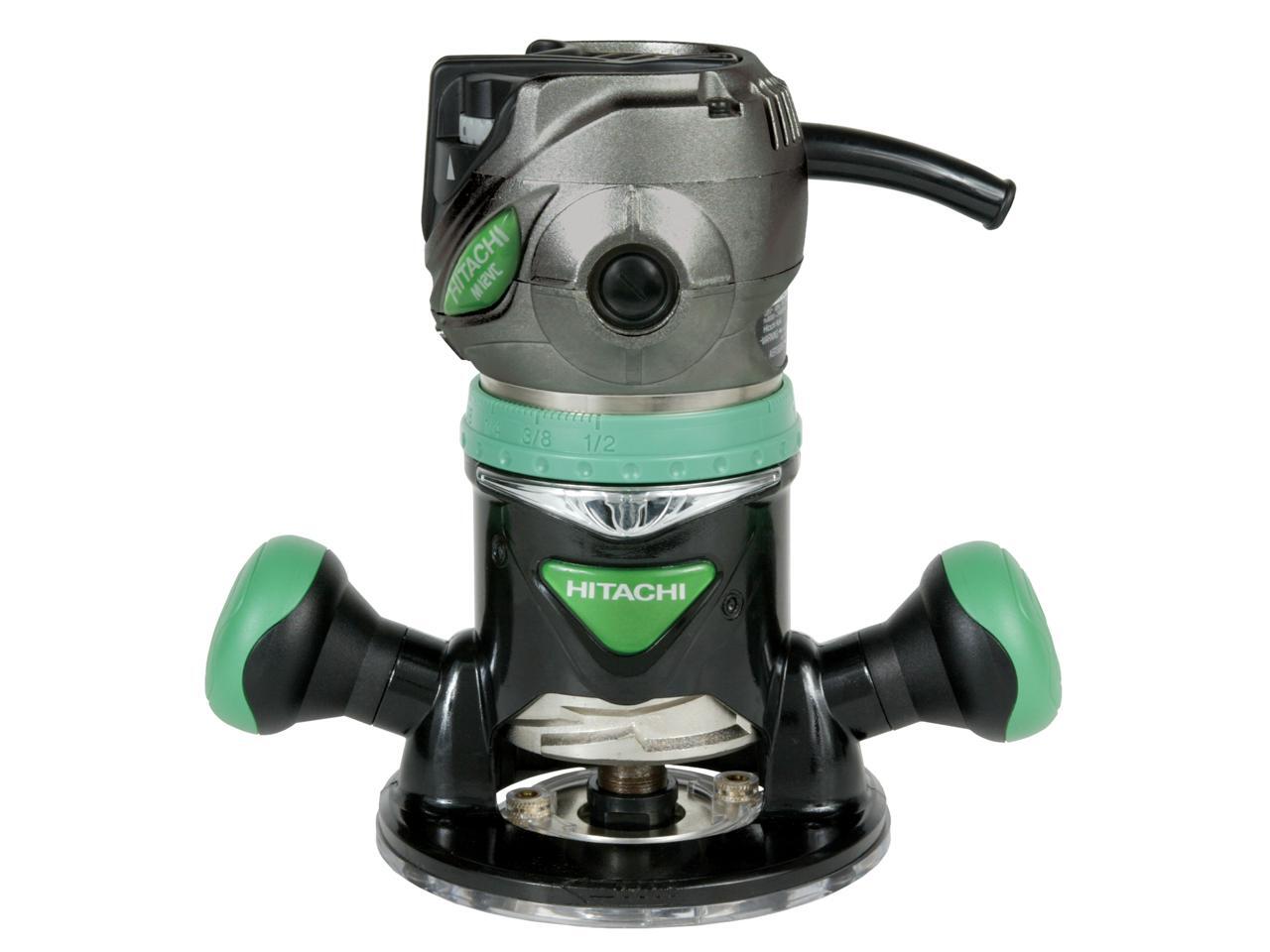 Hitachi Power Tools M12VC Variable Speed Router With Fixed Base ...