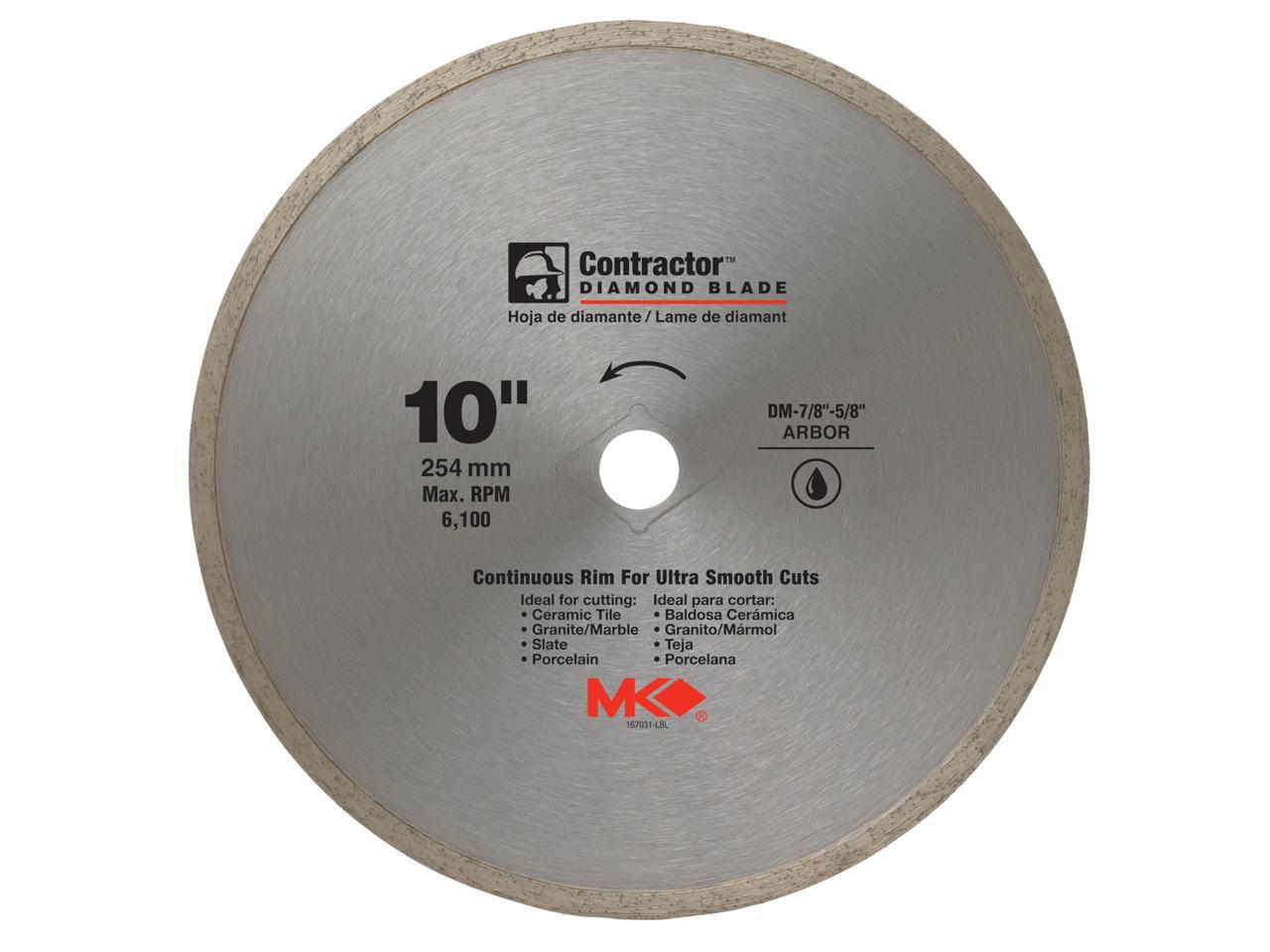 MK Diamond 167031 10" Contractor™ Diamond Blade - Newegg.com