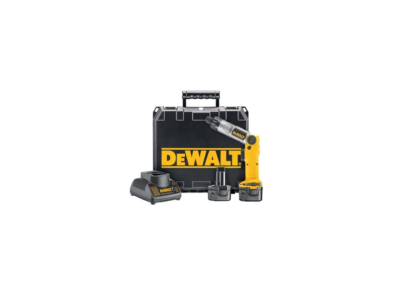 Dewalt DW920K-2 7.2 Volt Heavy-Duty Cordless 2-Position Screwdriver Kit ...
