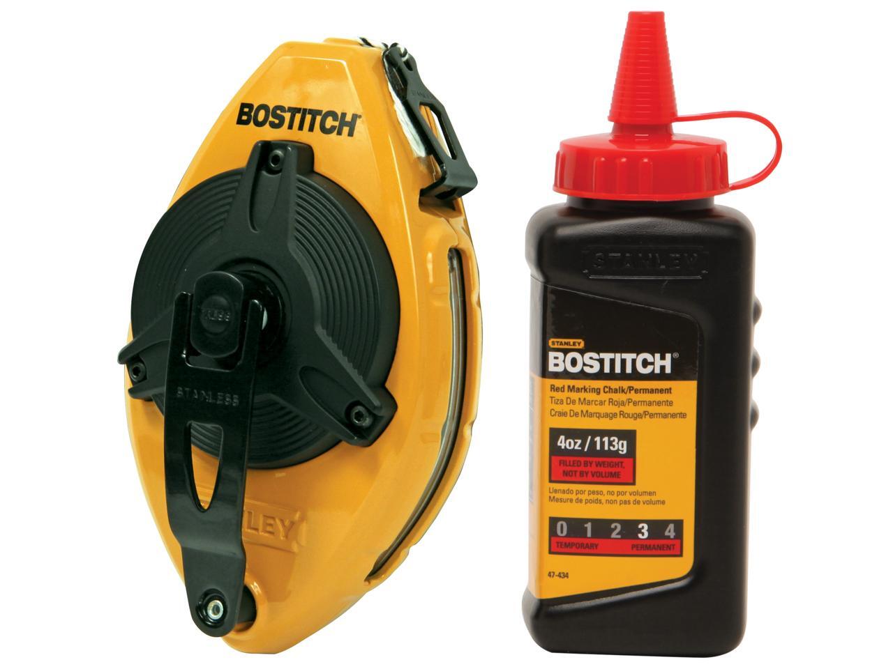 4 Oz Red Bostitch® Chalk & Reel Kit - Newegg.com
