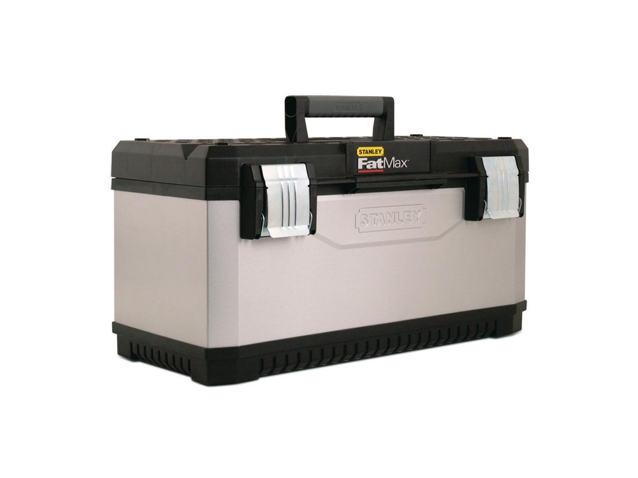 Stanley Fat Max 026180R 26" Gray FatMax® Metal & Plastic Tool Box ...