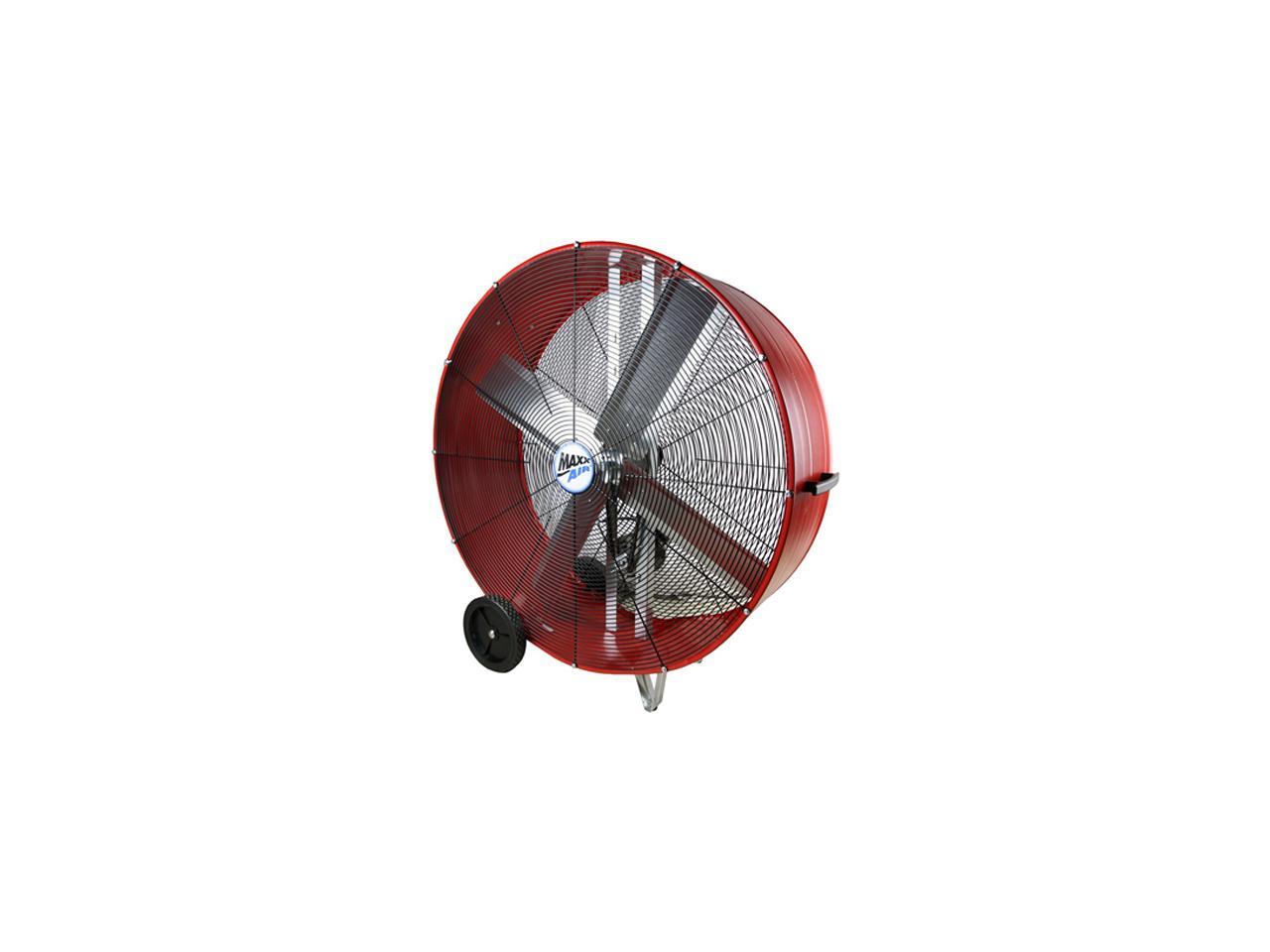 Ventamatic BF36BD RED 36-Inch 2-Speed Red High Velocity Belt Drive Drum ...