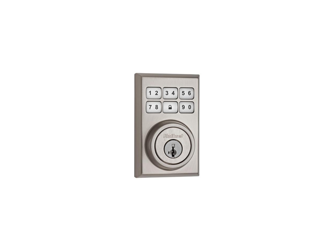 Kwikset SmartCode 910 Contemporary Z-Wave Deadbolt, Works w/ Amazon ...