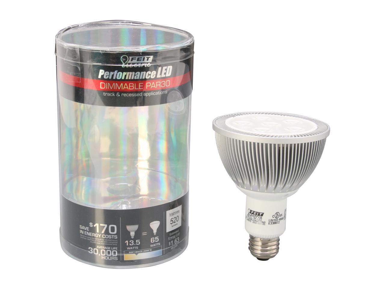 Feit Electric PAR30L/DIM/LED 75 W Equivalent 75W Equivalent 5 LED 120 ...
