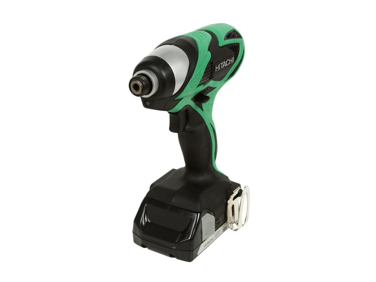 Hitachi WH18DSAL 18V 1.5Ah Lithium Ion Compact Pro Impact Driver ...