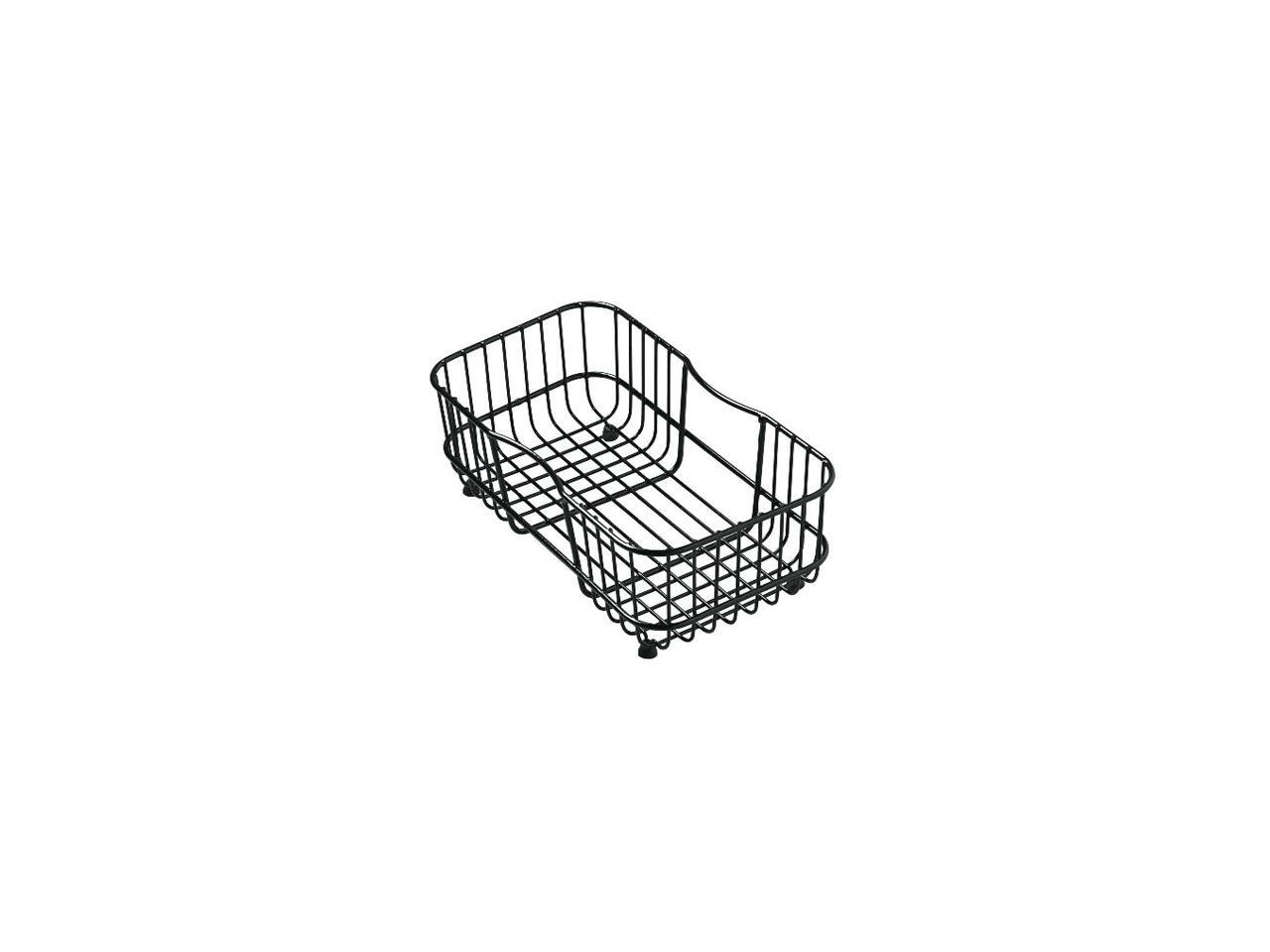 KOHLER K-6511-7 Lakefield Wire Rinse Basket, Black - Newegg.com