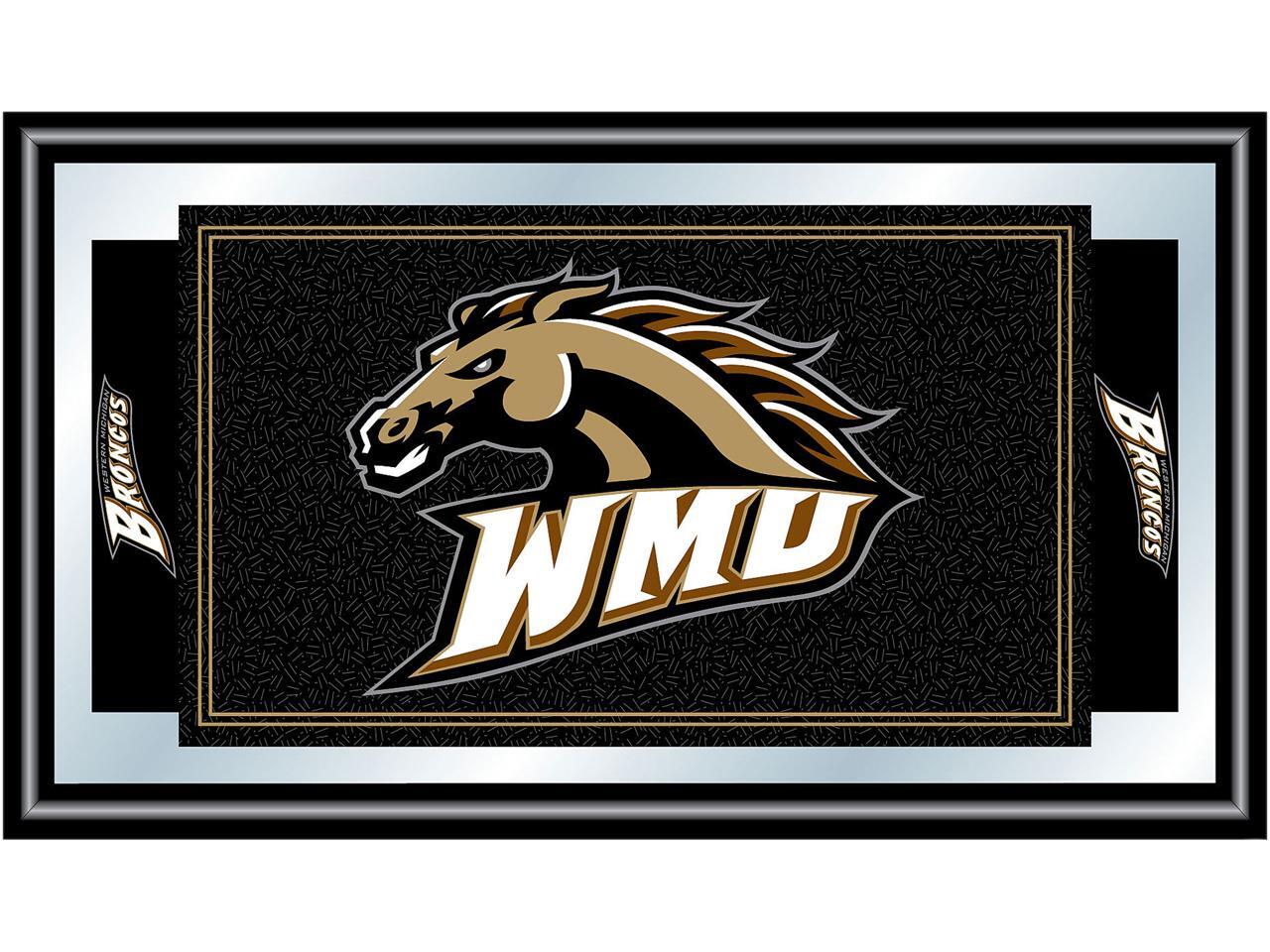 ADG Western Michigan University Logo and Mascot Framed Mirror - Newegg.com