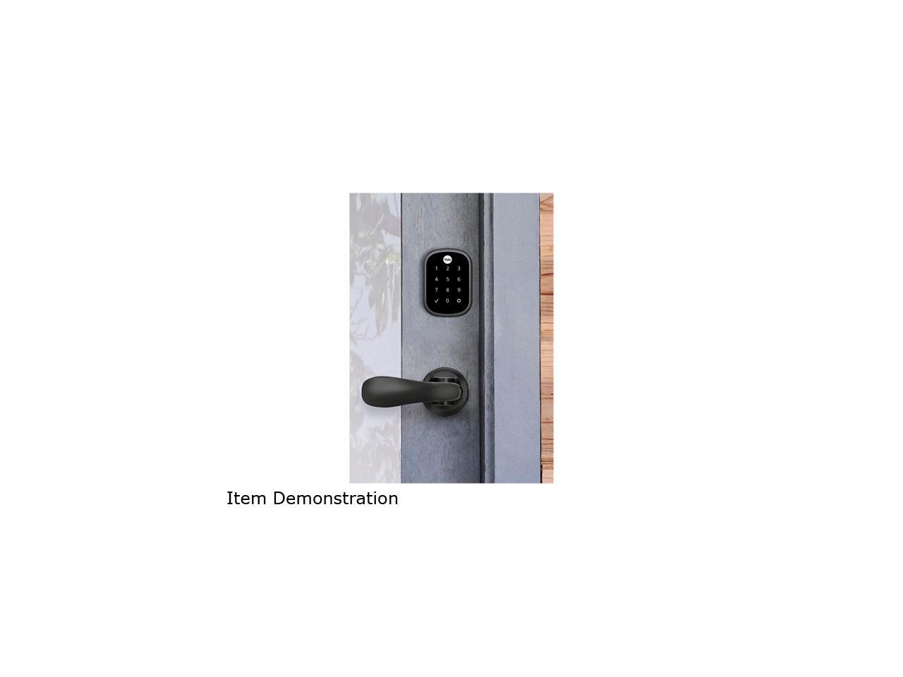 Yale R-YRD256-CBA-BSP Assure Lock SL Wi-Fi and App Touchscreen Deadbolt ...