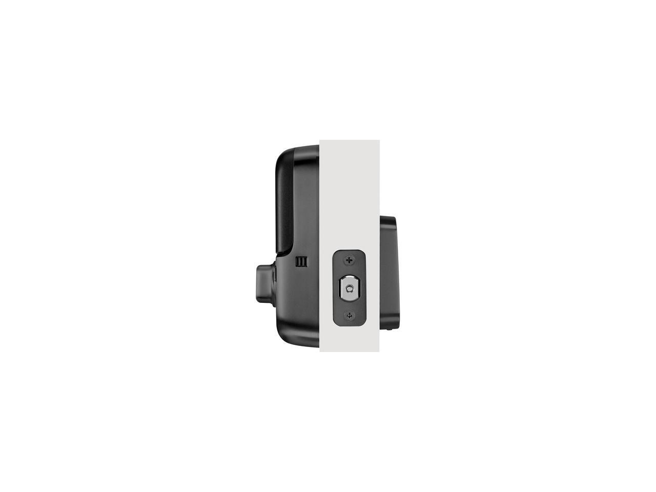 Yale R-YRD256-NR-BSP Assure Lock SL Black Suede Thumbturn Deadbolt with ...