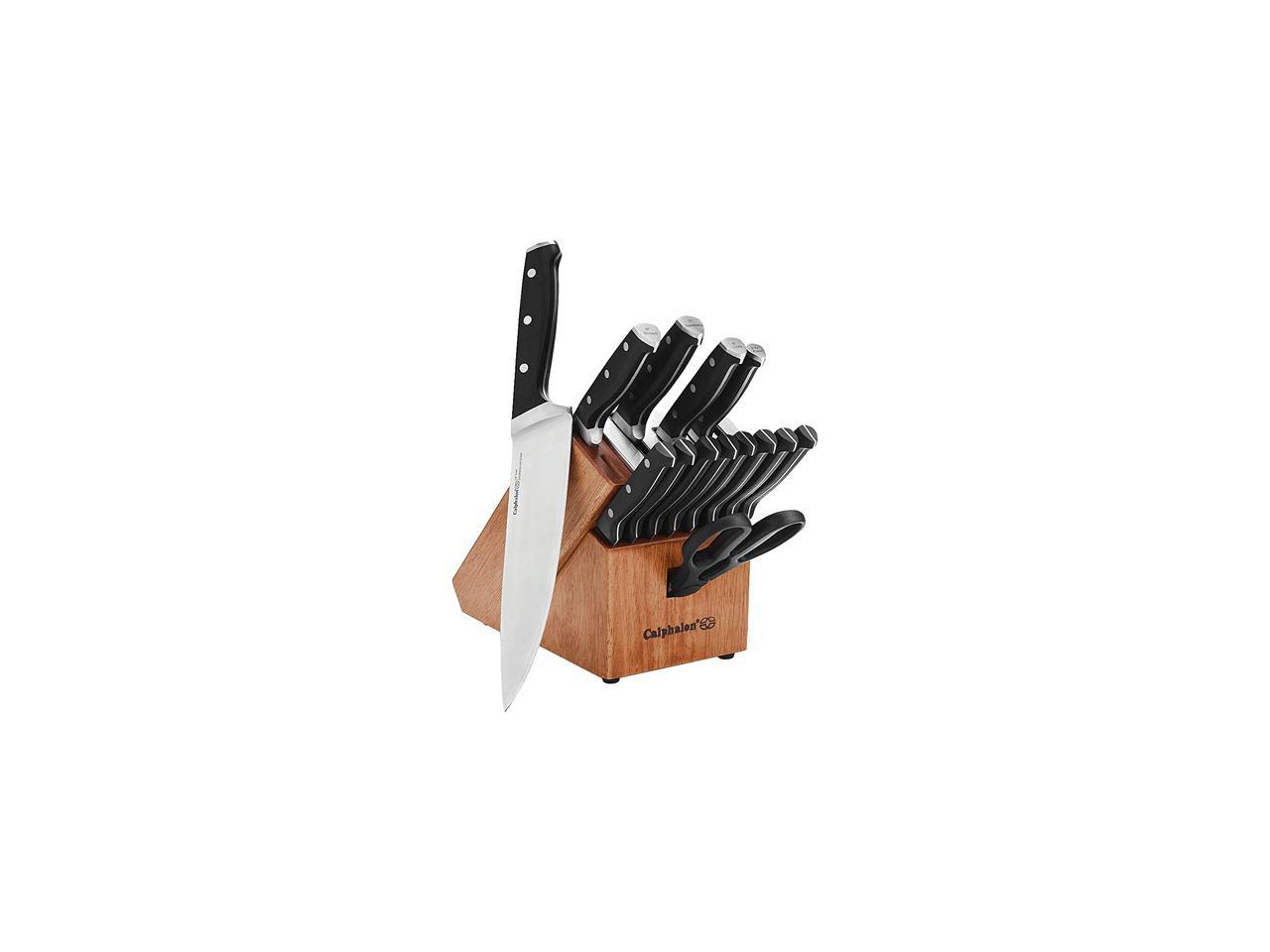 Calphalon 1932932 Classic Self-Sharpening 15-pc. Cutlery Set - Newegg.com