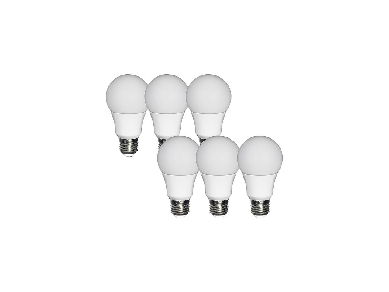 Thinklux 6-PK-TKUA19S02-6W-830 40 Watts Equivalent LED Light Bulb ...
