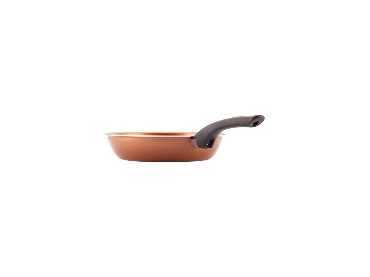 Farberware Glide Copper Ceramic Nonstick Cookware Set, 11-Piece, Copper ...
