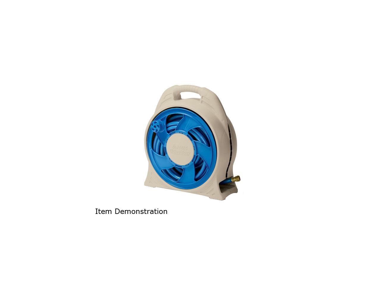 Ames 2370100 ReelEasy Blue Cassette Hose Reel with Blue Hose - Newegg.com