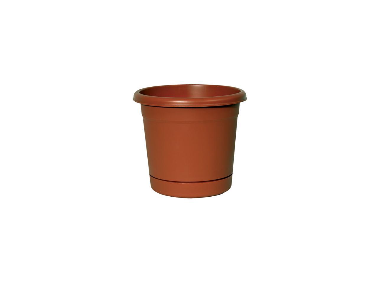 Dynamic Design 12" Terra Cotta Rolled Rim Planters - Newegg.com