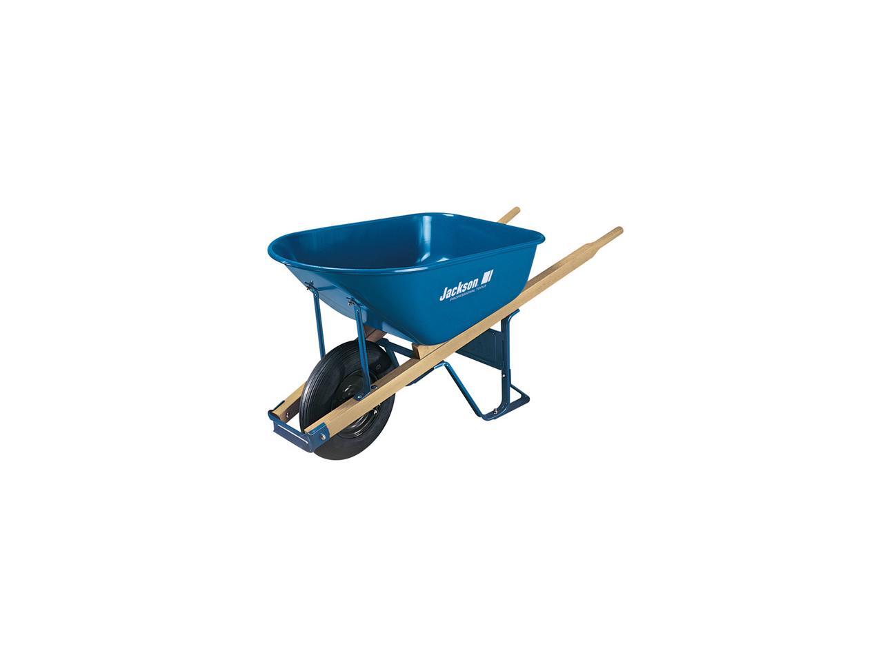 Jackson M6T22 6 Cubic Foot Steel Contractor Wheelbarrow - Newegg.com