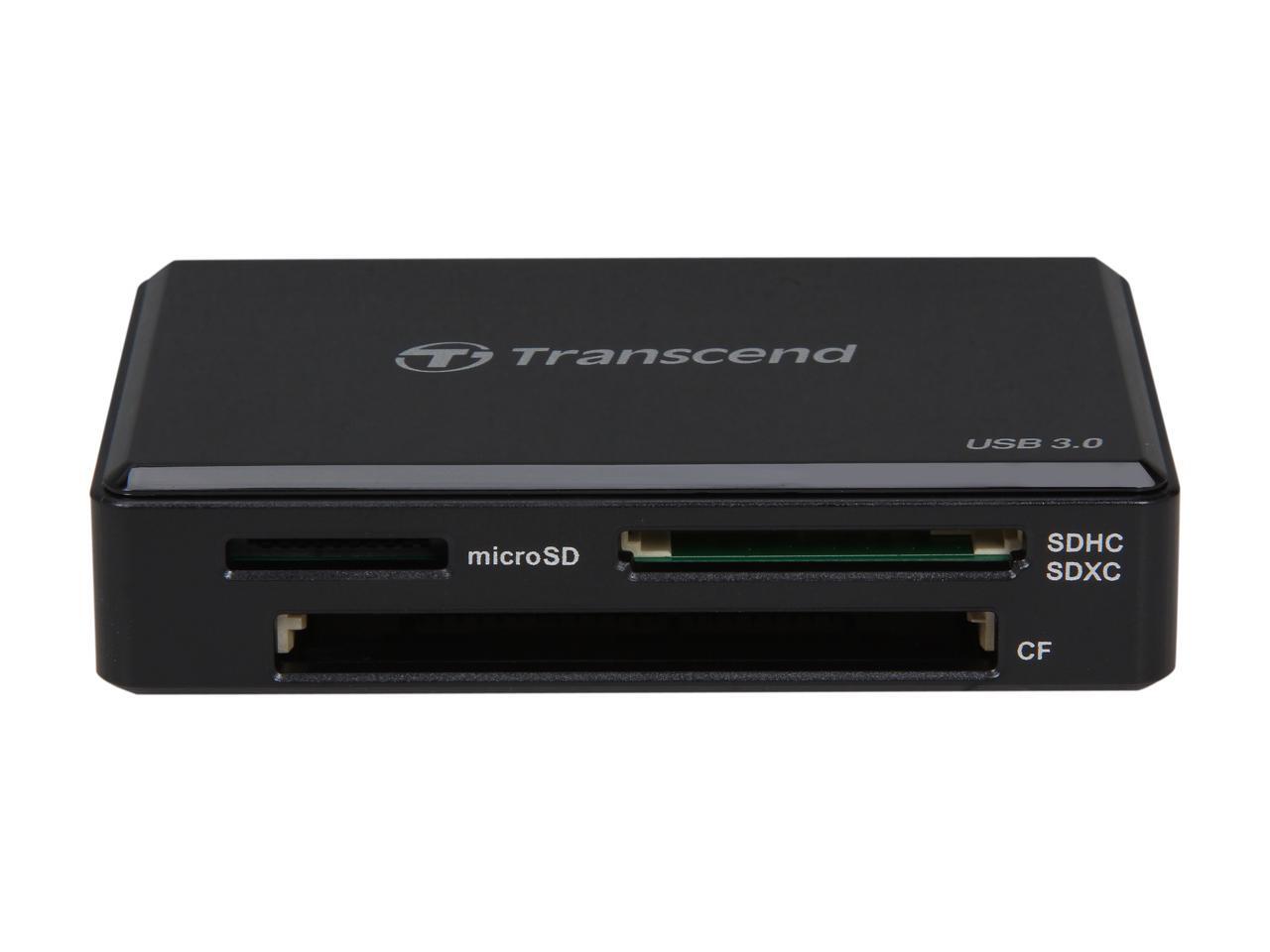 Transcend TS-RDF8K USB 3.0 Support SDHC/SDXC/UDMA6/UDMA7 CF and MSXC ...