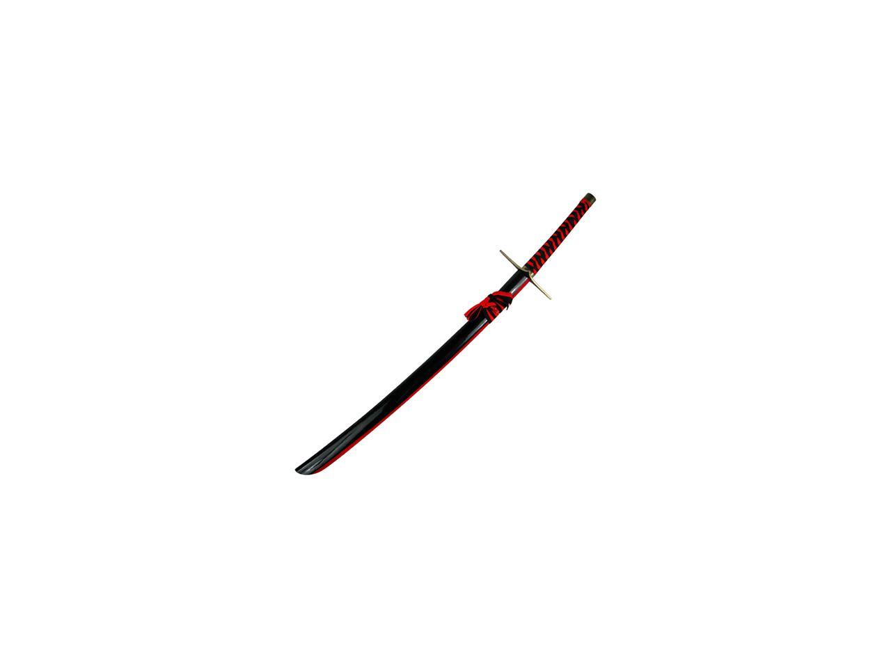 Premium Decorative Black and Red Samurai Sword - Newegg.com
