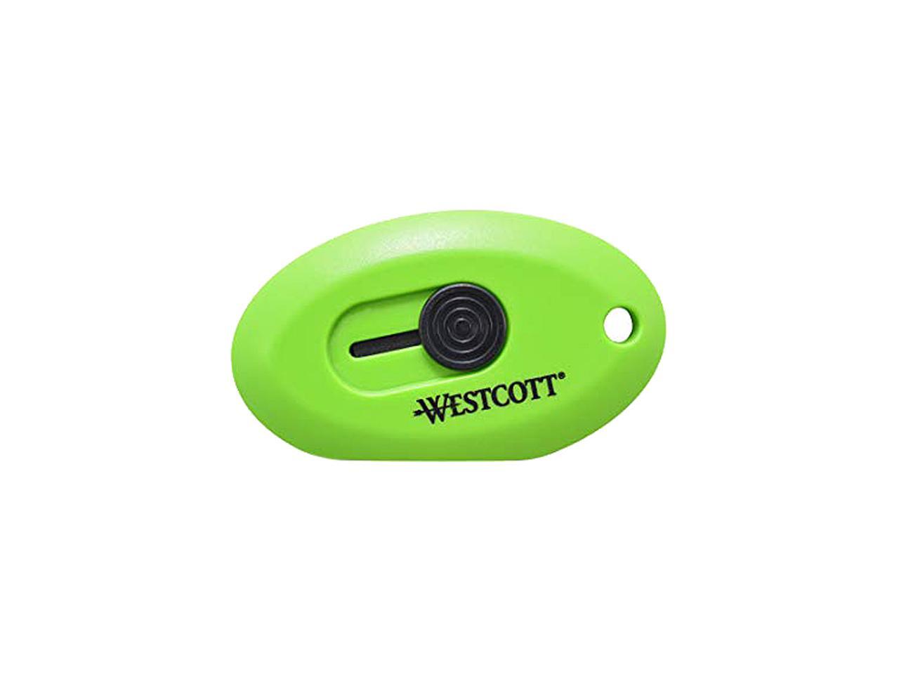 Compact Safety Ceramic Blade Box Cutter, 2.5", Retractable Blade, Green ...