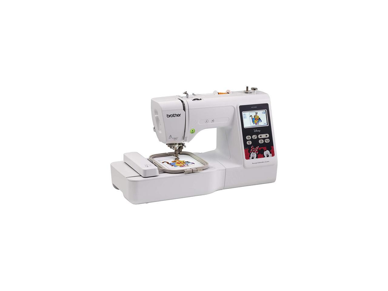 Brother 4" x 4" Embroidery Machine with Built-In Disney Designs PE550D ...