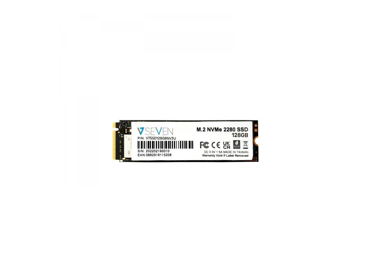 V7 128GB NVME GEN3X4 M.2 NVME 3D TLC SSD - Newegg.com