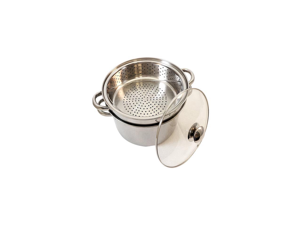 Stainless Steel 4-piece Multi-purpose Pasta Cooker - Newegg.com