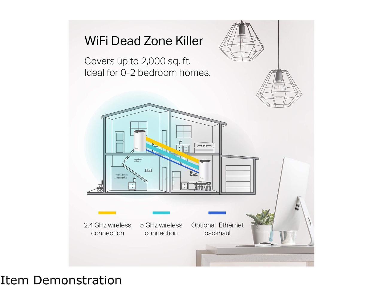 TP-Link Deco Whole Home Mesh WiFi System (Deco S4) – Up to 2,000 Sq.ft ...
