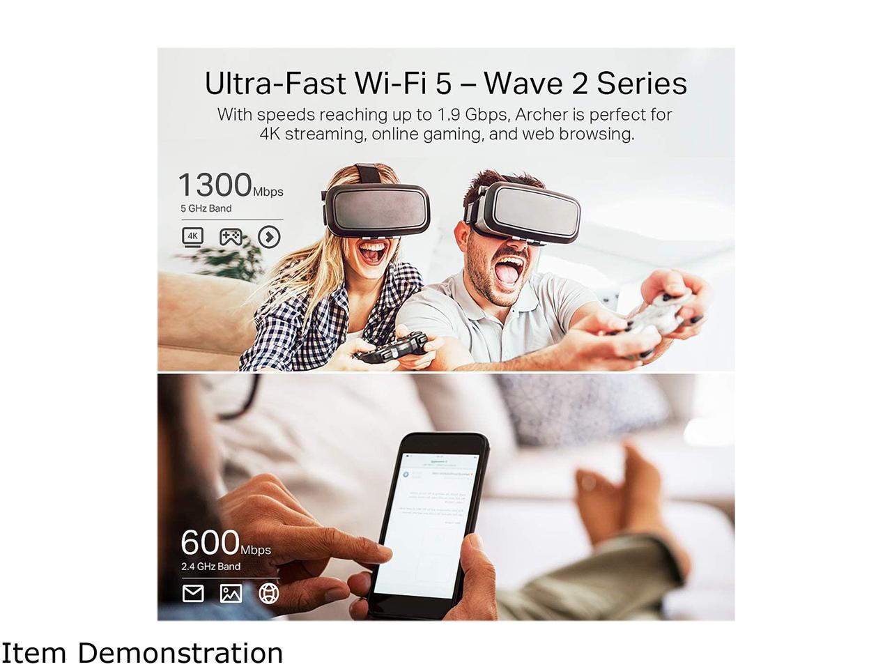 TP-Link AC1900 Smart WiFi Router (Archer A8) -High Speed MU-MIMO ...