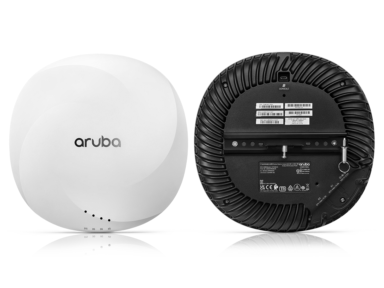 Aruba AP-655 Tri Band 802.11ax 7.80 Gbit/s Wireless Access Point R7J39A ...