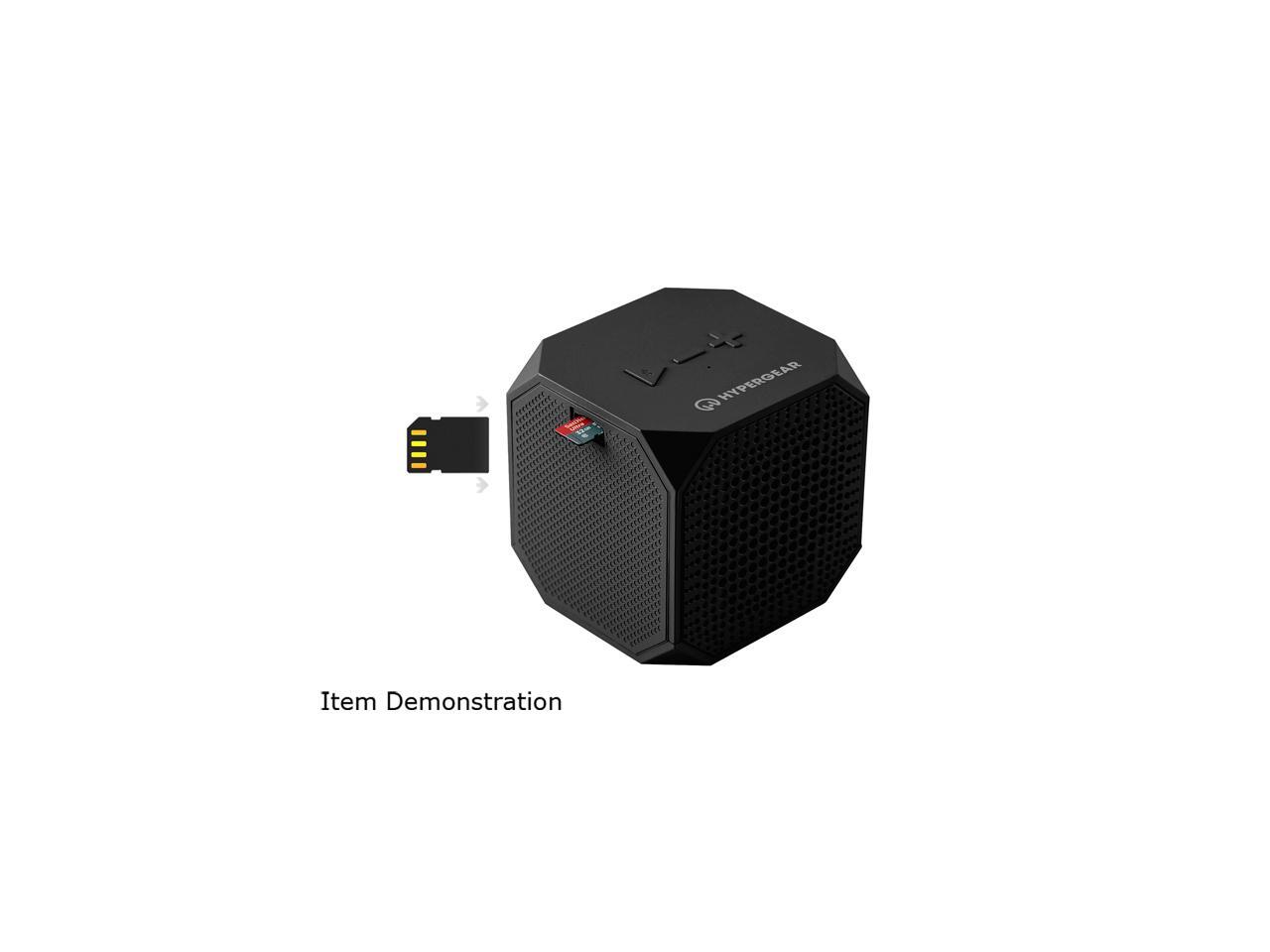 HyperGear 13992 Sound Cube Bluetooth Speaker (Black) - Newegg.com