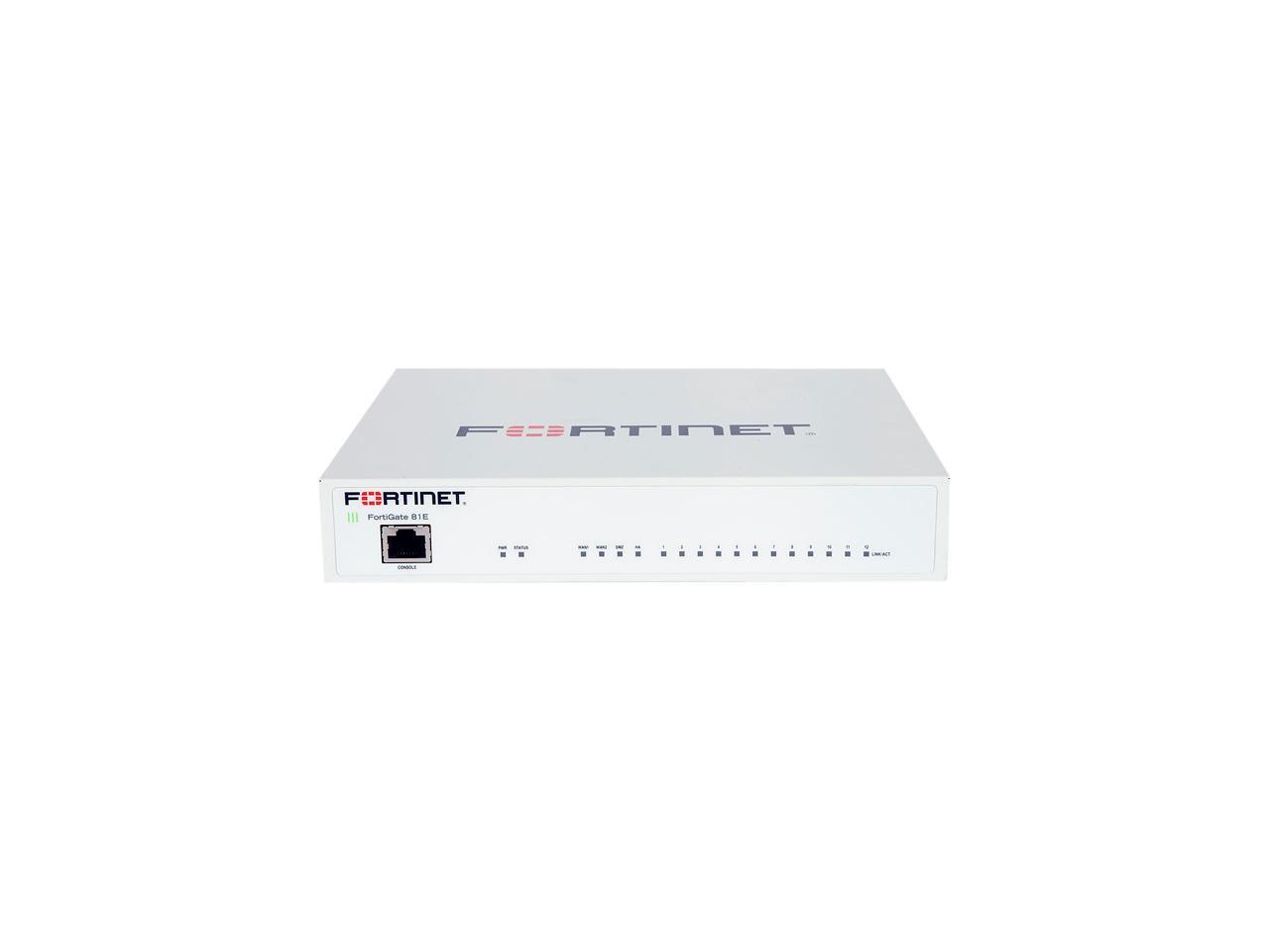 Fortinet FG-81E-BDL Fortigate 81E - Utm Bundle - Security Appliance ...