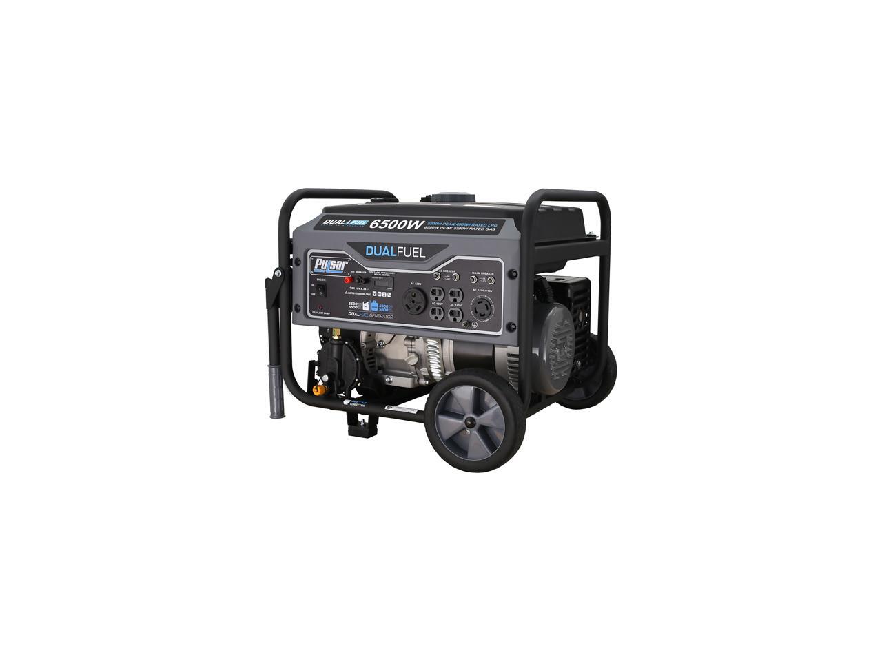 Pulsar G65BN Portable Gas/LPG Dual Fuel Generator - Newegg.com